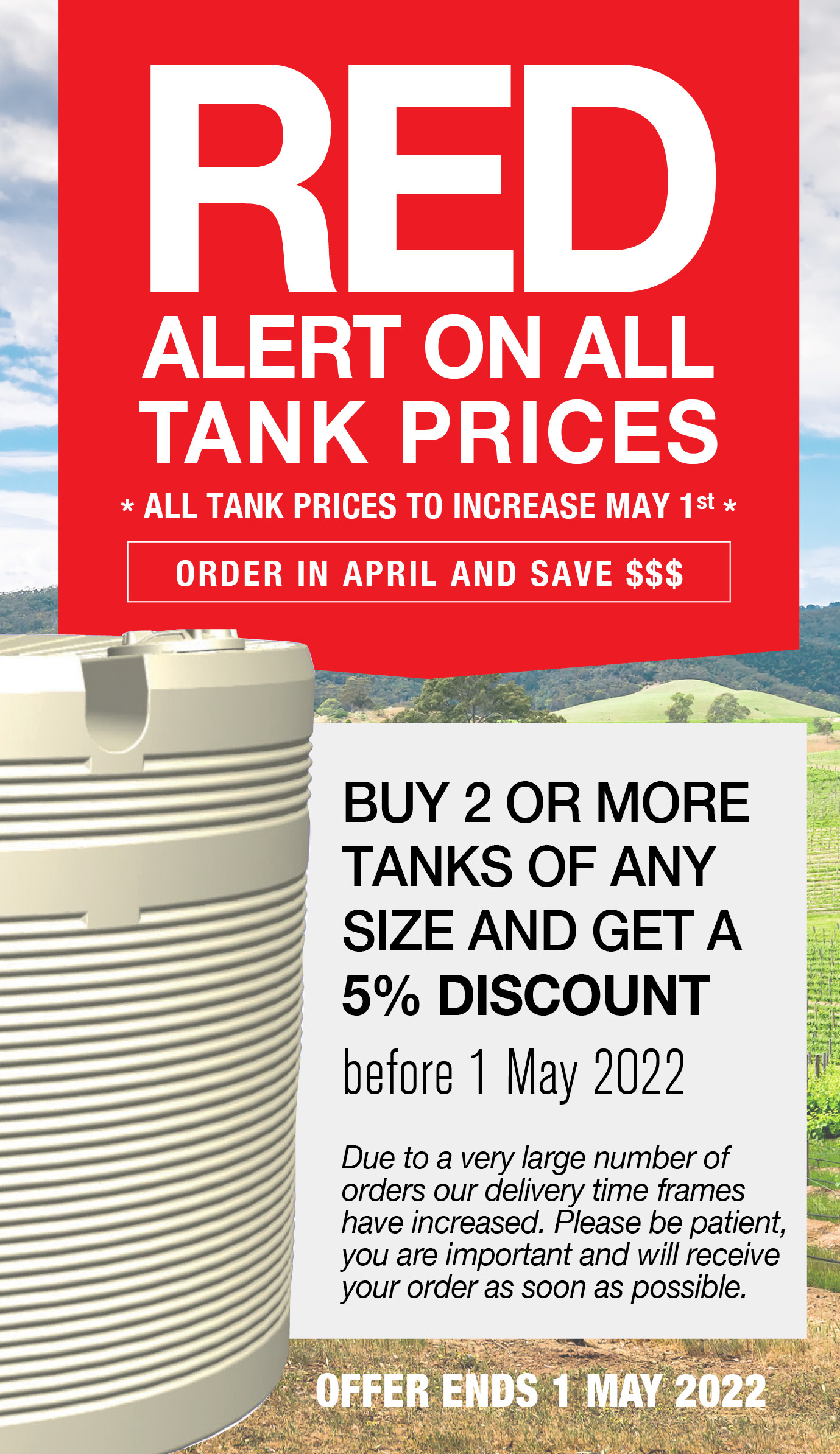 Team Poly Water Tanks | Rainwater Tanks South Australia